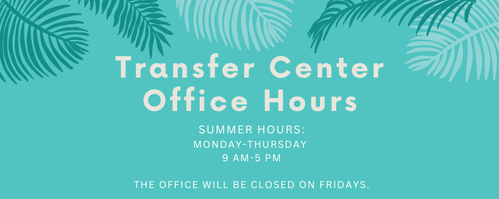 Welcome! | Transfer Center
